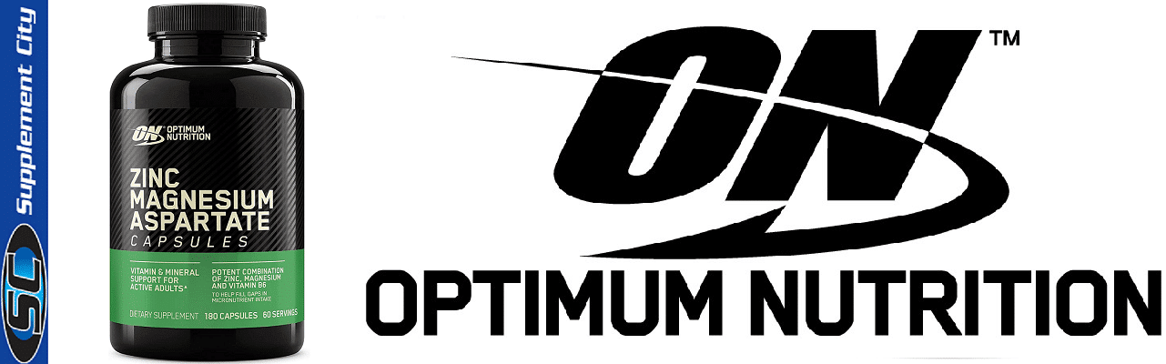 Optimum Nutrition Zinc Magnesium Aspartate | Supplement City