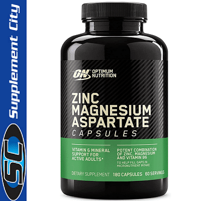 Optimum Nutrition Zinc Magnesium Aspartate | Supplement City
