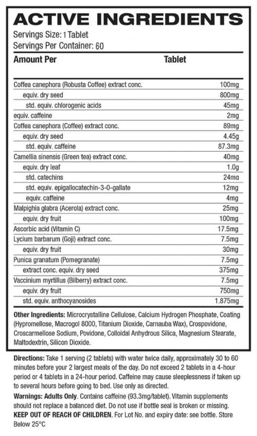 Muscletech Hydroxycut Original Label - Supplement City